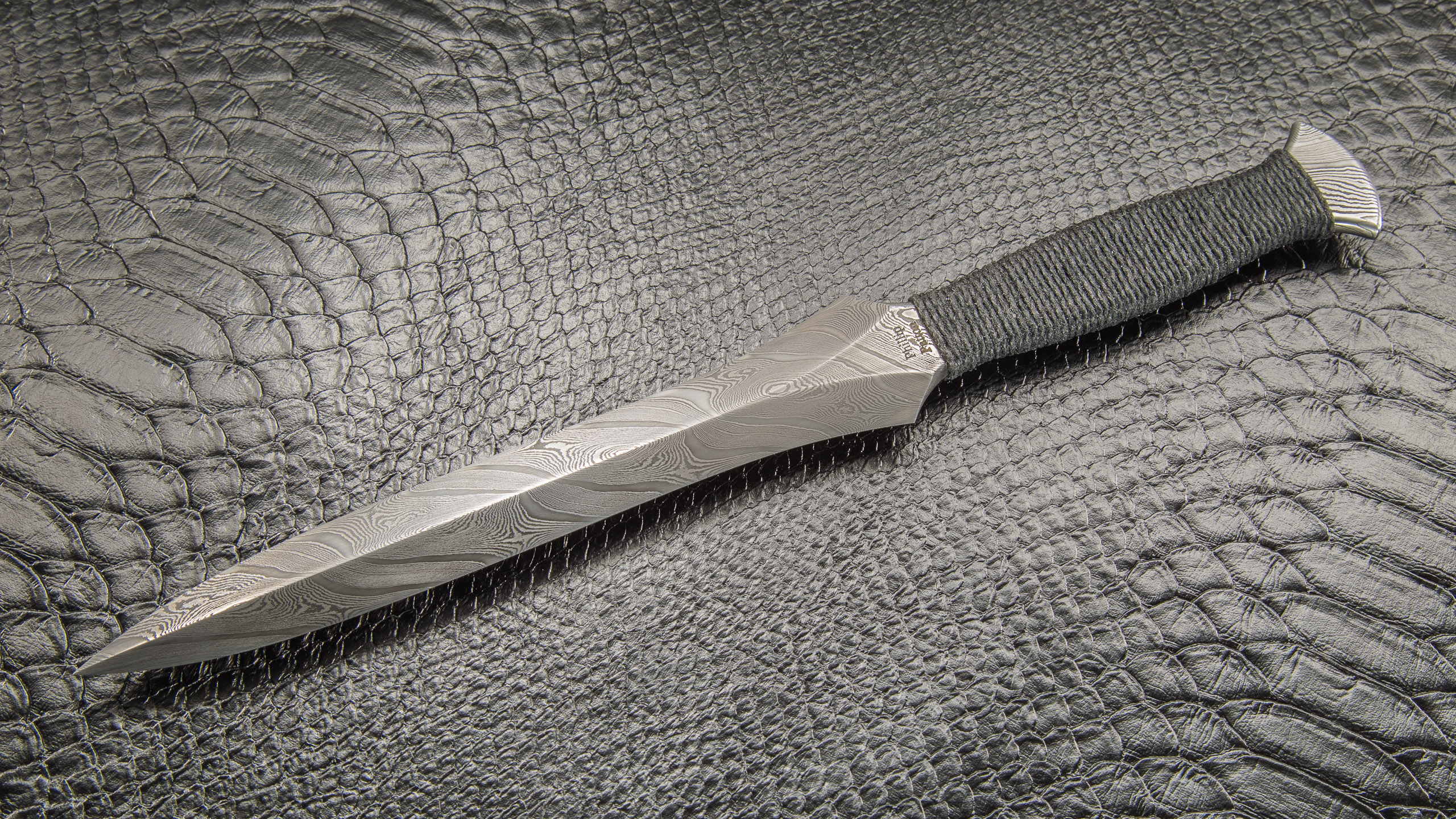 Damascus dagger/boot knife | BladeForums.com